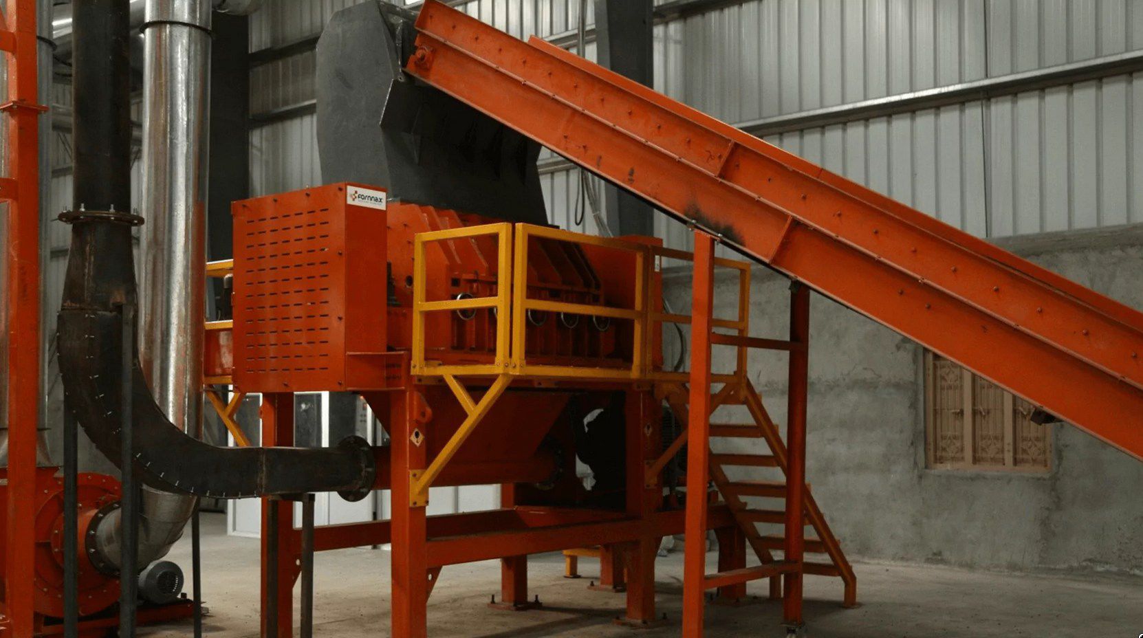 Rotor granulator - TR-1400 - FORNNAX TECHNOLOGY PVT LTD - heavy-duty ...