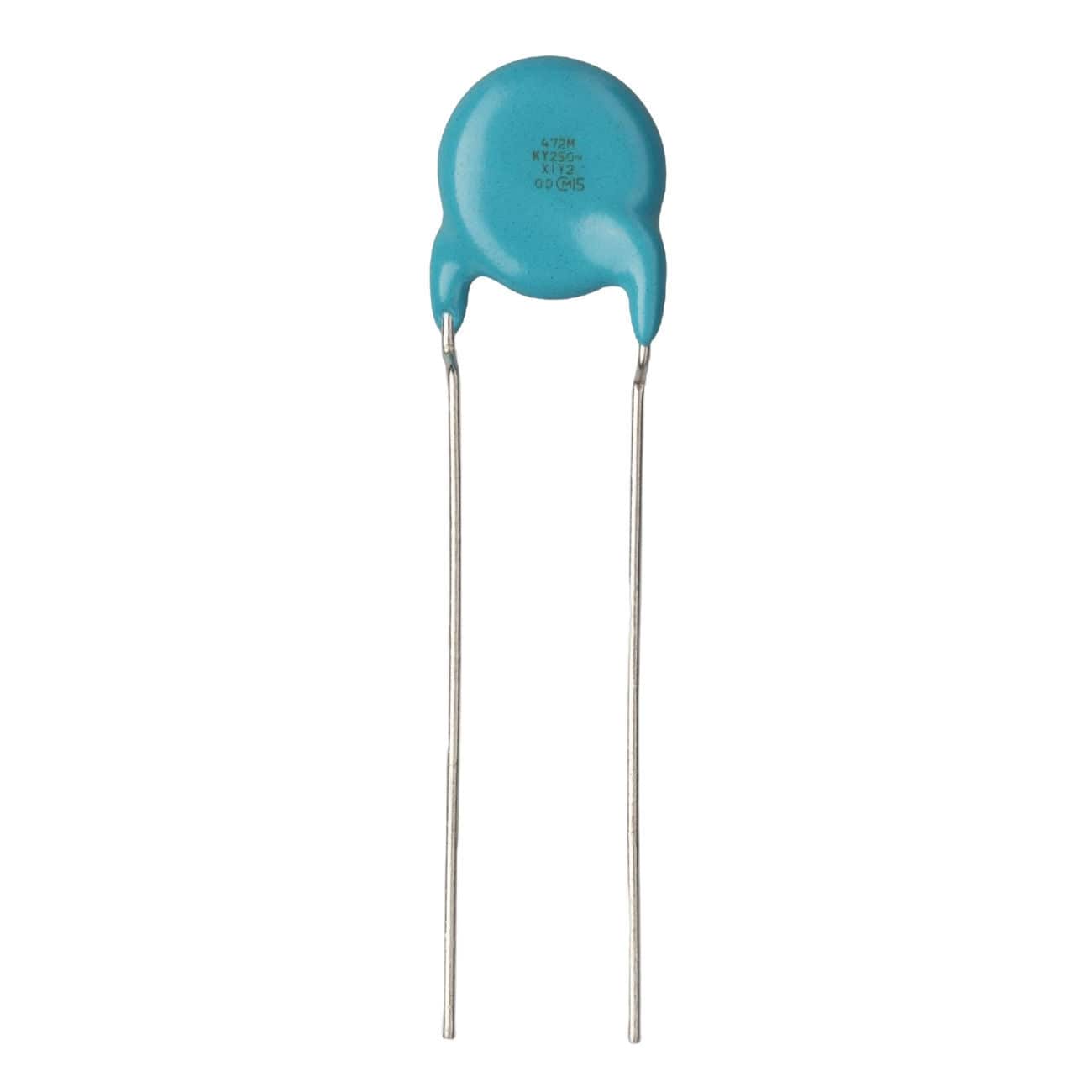 Ceramic capacitor - DE2 series - IPDiA - radial lead / power / industrial