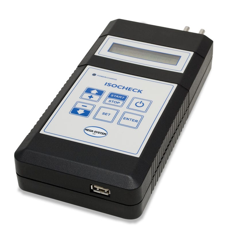 Pressure measuring instrument - ISOCHECK SRB - mega system srl - flow / speed / thermocouple