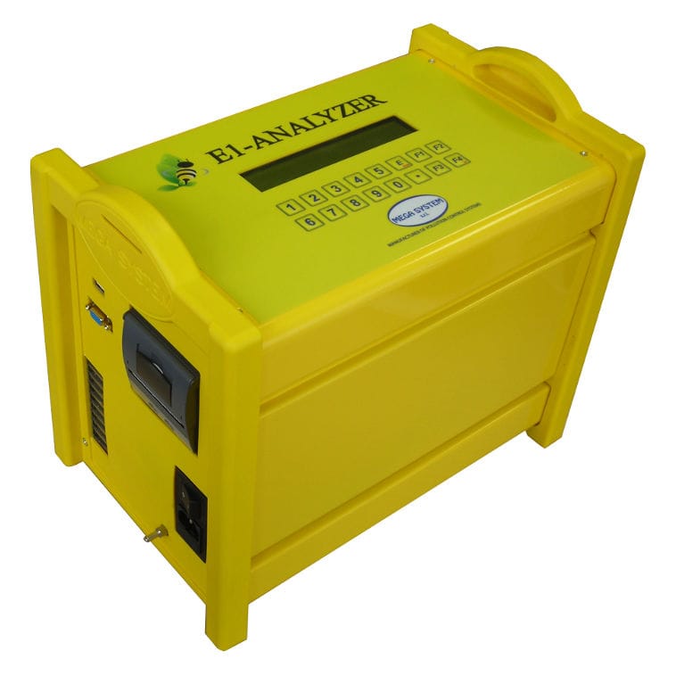 Concentration analyzer - E1 - mega system srl - oxygen / carbon dioxide / portable