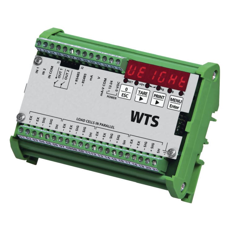 Analog weight transmitter - WTS - Bosche GmbH & Co. KG - DIN rail mount