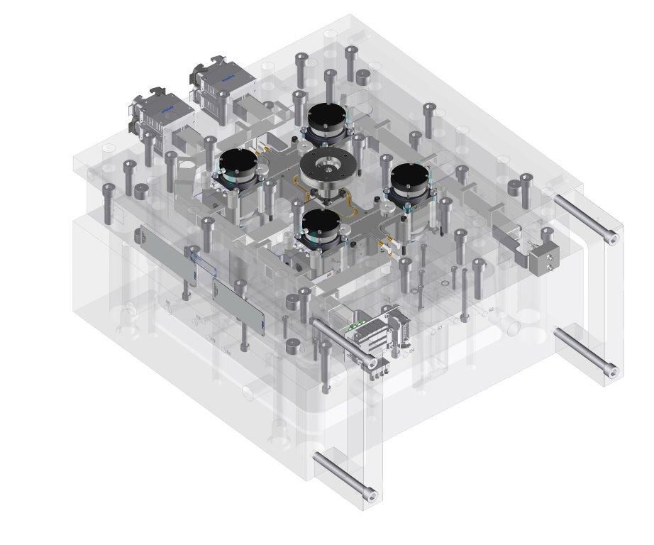 Multi-cavity hot half - Polimold Industrial S/A - for packaging / for ...