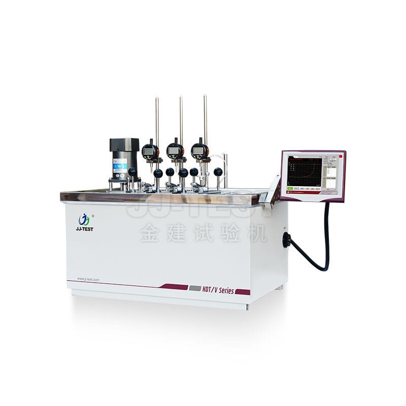 Heat deflection temperature Vicat testing instrument - HDT/V-2203 - JJ ...
