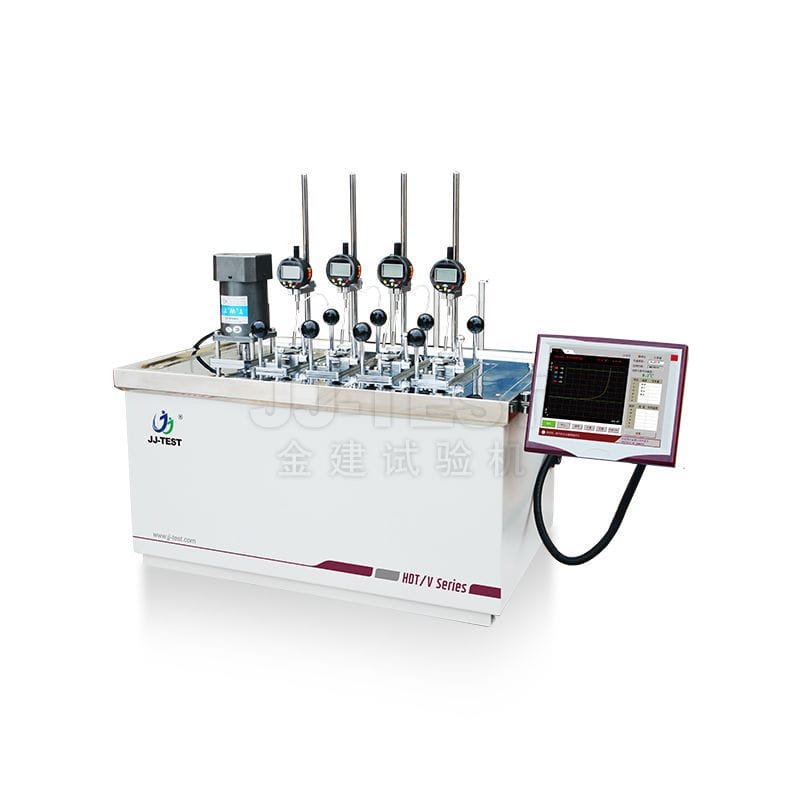 Heat deflection temperature Vicat testing instrument - HDT/V-111 - JJ ...
