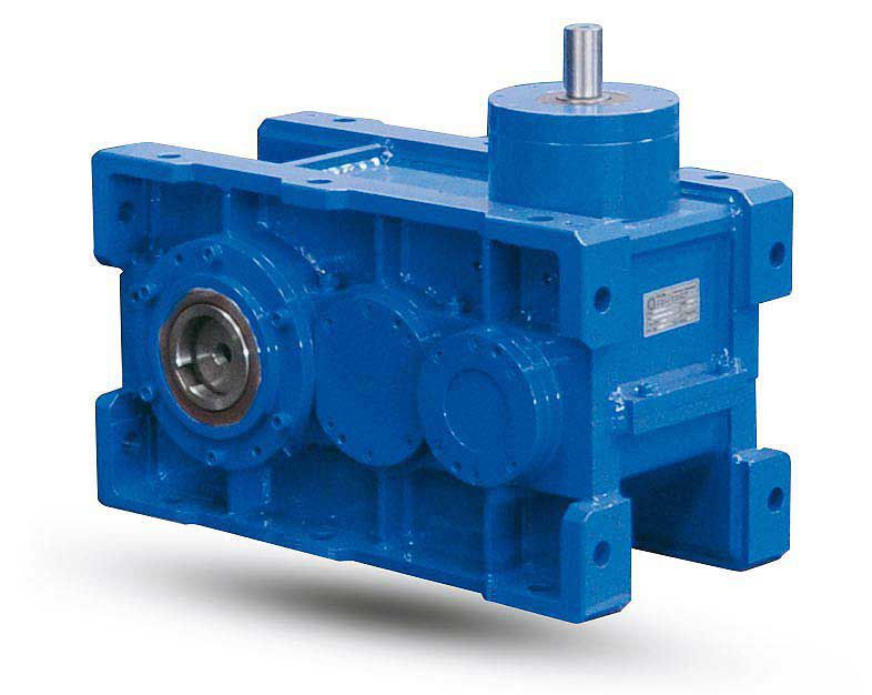 Bevel gear reducer - GV/GO - PCM - helical gear / right angle ...