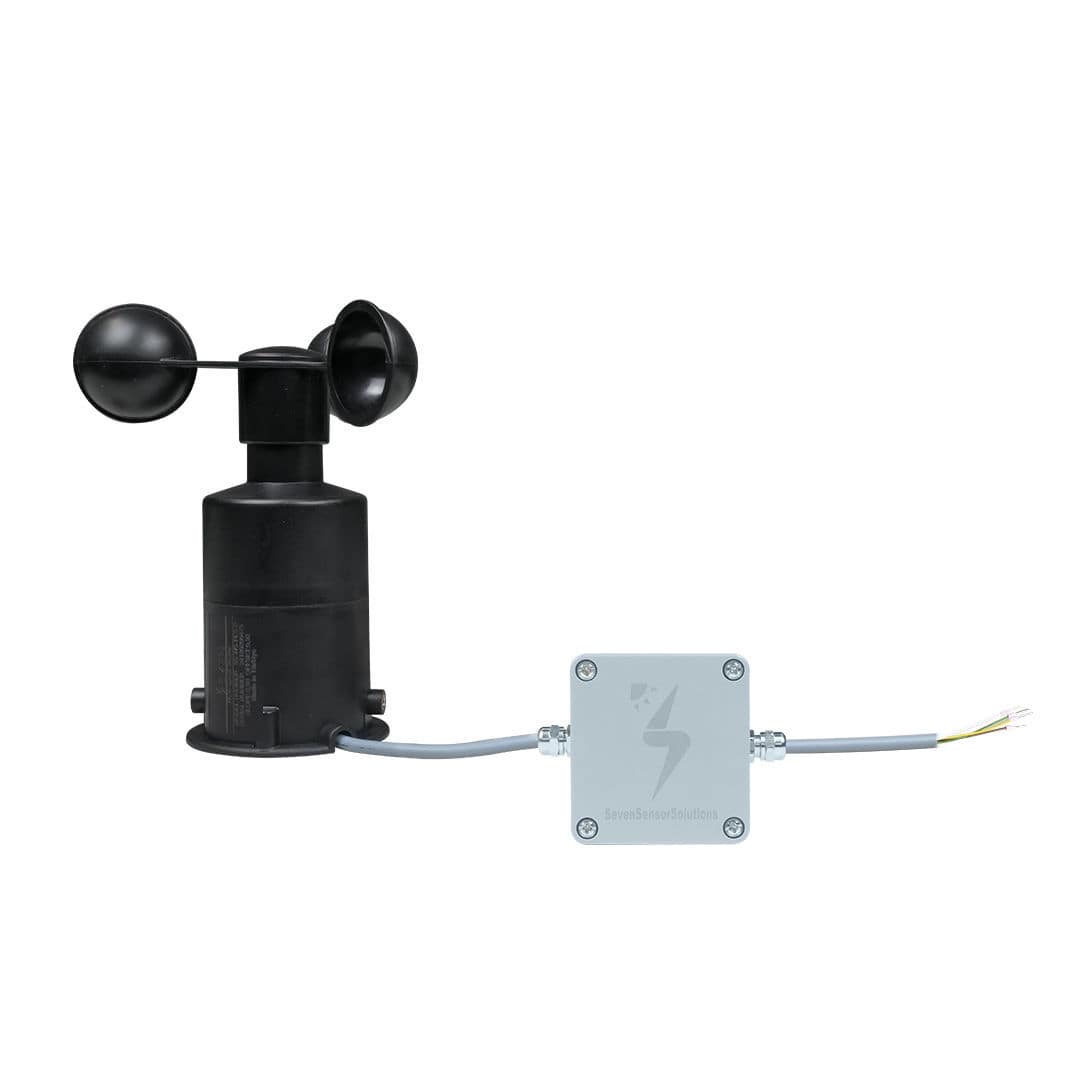 Cup anemometer - 3S-WS-I-P - SEVEN Sensor Solutions - with analog ...
