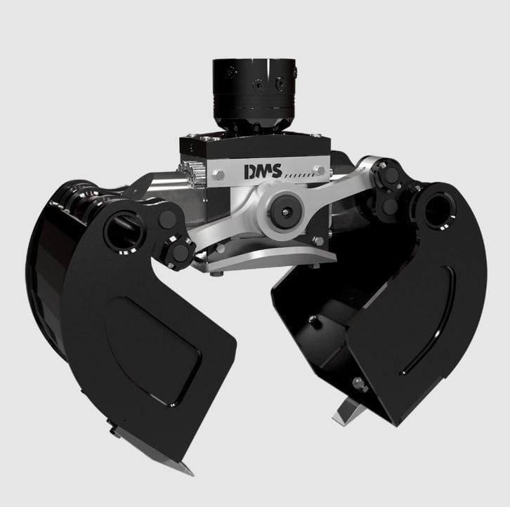 Demolition bucket grab - GL3540 - DMS Technologie GmbH - hydraulic