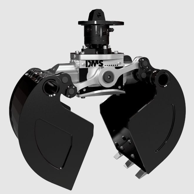 Demolition bucket grab - GL9050P - DMS Technologie GmbH - hydraulic