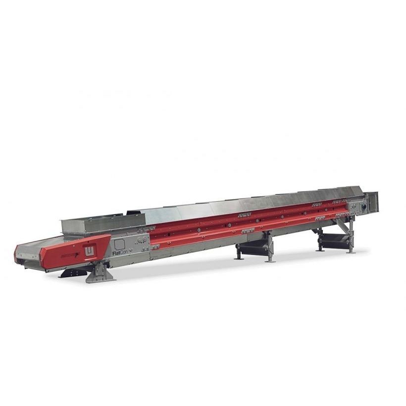 Belt conveyor - FlatCon® - westeria - discharge / wide