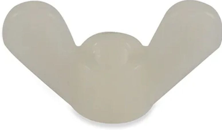 Wing nut - 053 series - emico - PA6 plastic / threaded / mechanical ...