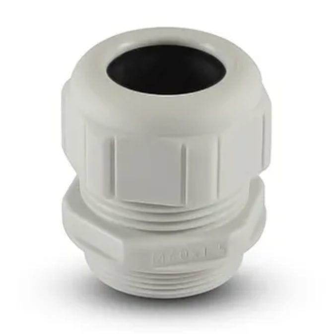 Polyamide cable gland - 124 series - emico - IP68 / screw-lock / threaded