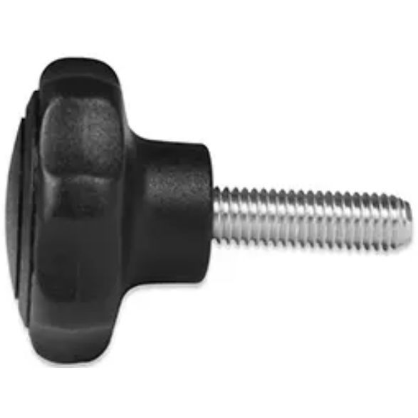 Star handle - 204 series - emico - tensile / steel / knurled