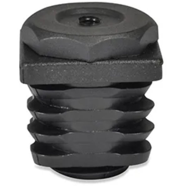 Round plug - 060 series - emico - square / threaded / PA