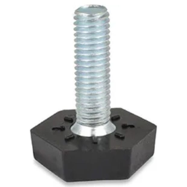 Machine foot - 153 series - emico - plastic / metal / adjustable