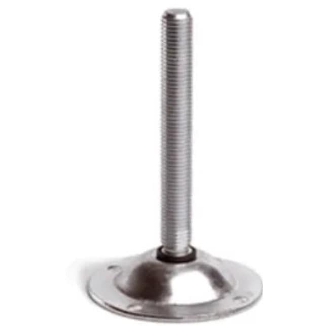 Machine foot - 6420 series - emico - plastic / stainless steel / adjustable