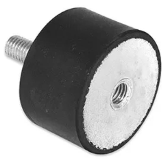 Rubber buffer - 220 series - emico - anti-vibration / mechanical / metal