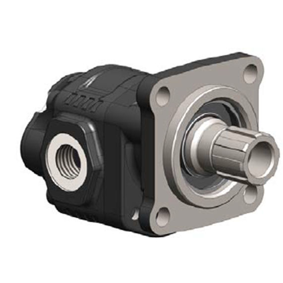 Hydraulic gear pump - 014L-L-4H - HYVA FRANCE SAS - compact / standard ...