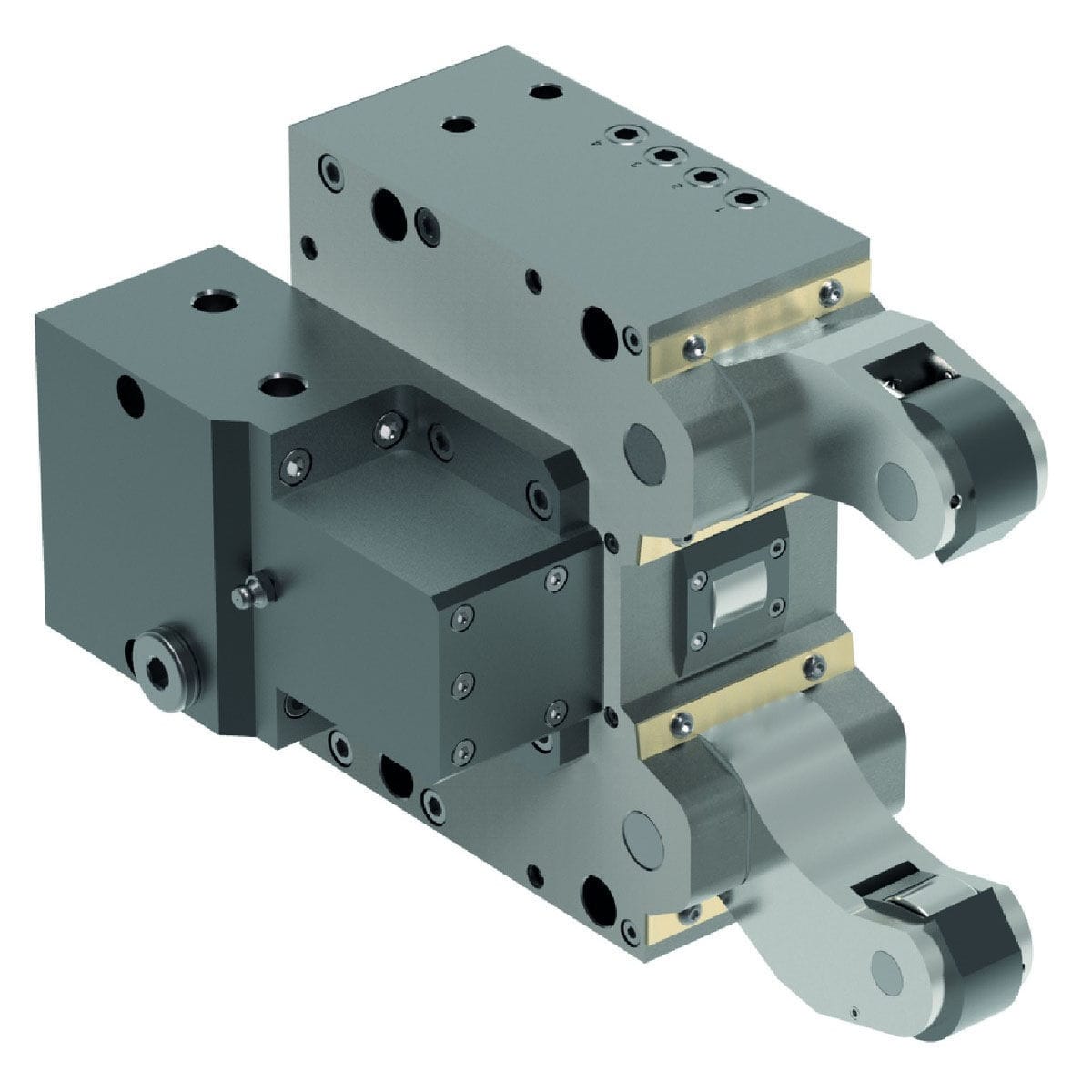 Lathe steady rest - SLZNB - RÖHM GmbH - large opening