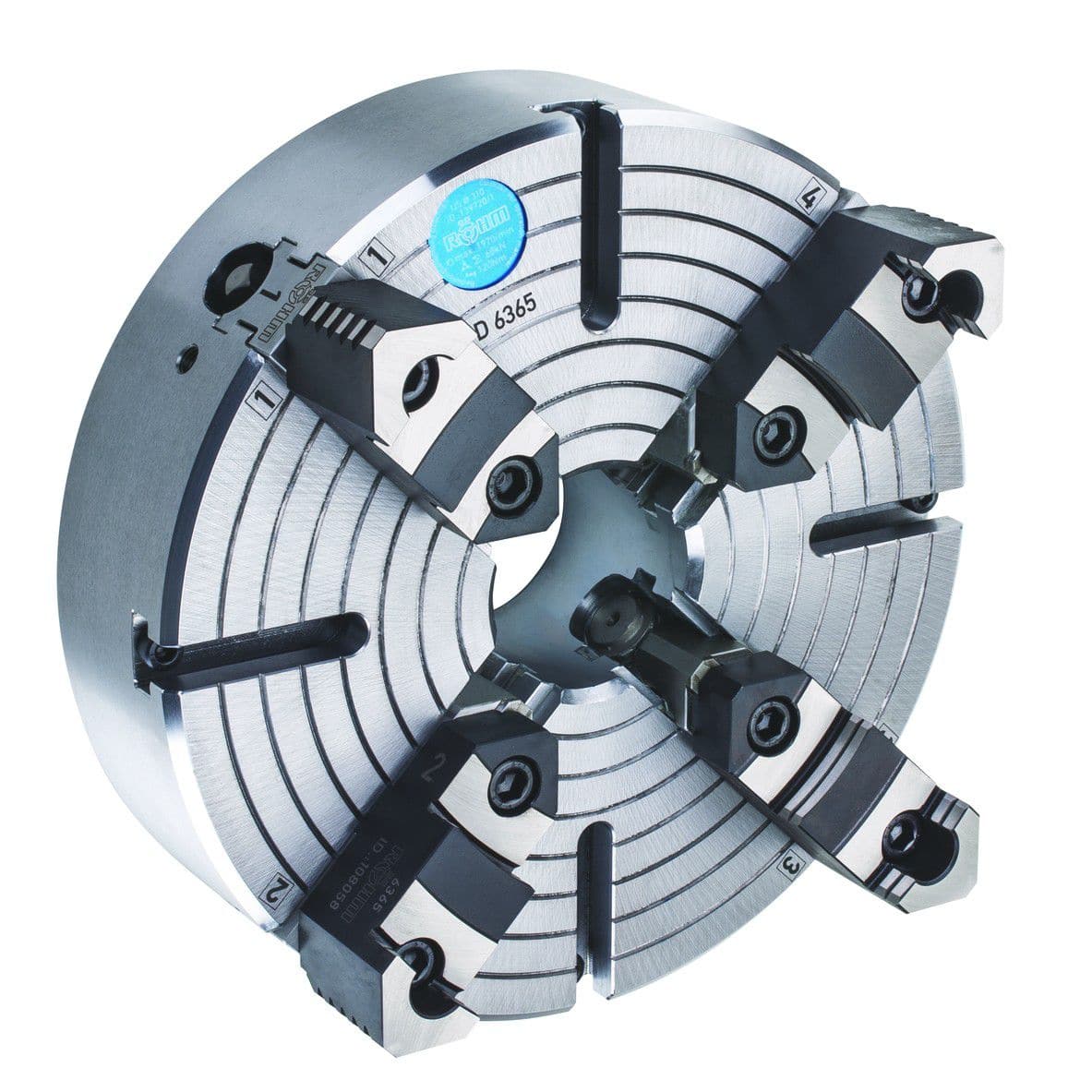 Manual tightening turning chuck - USE-USU - RÖHM GmbH - 4-jaw / lathe ...