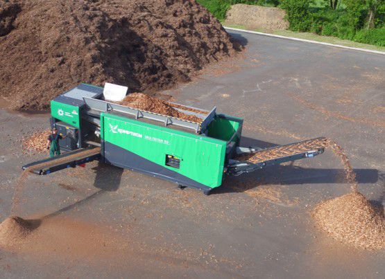 Dry screening screening machine - MULTISTAR S3 - HANTSCH SAS - for wood ...