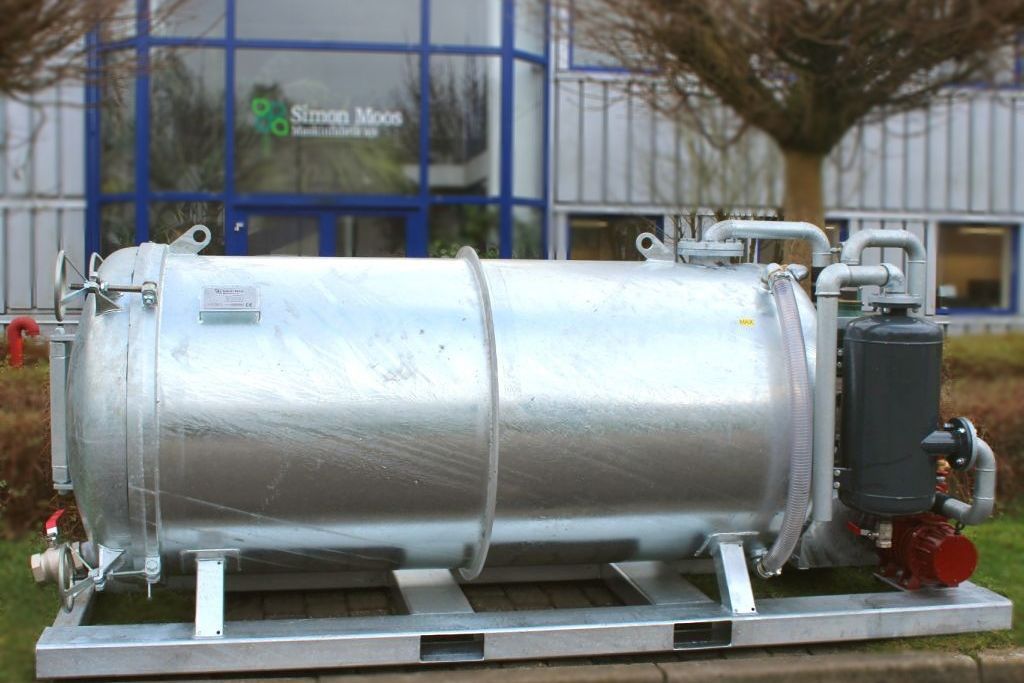 Storage tank - Mini - SIMON MOOS A/S - transport / sludge / galvanized