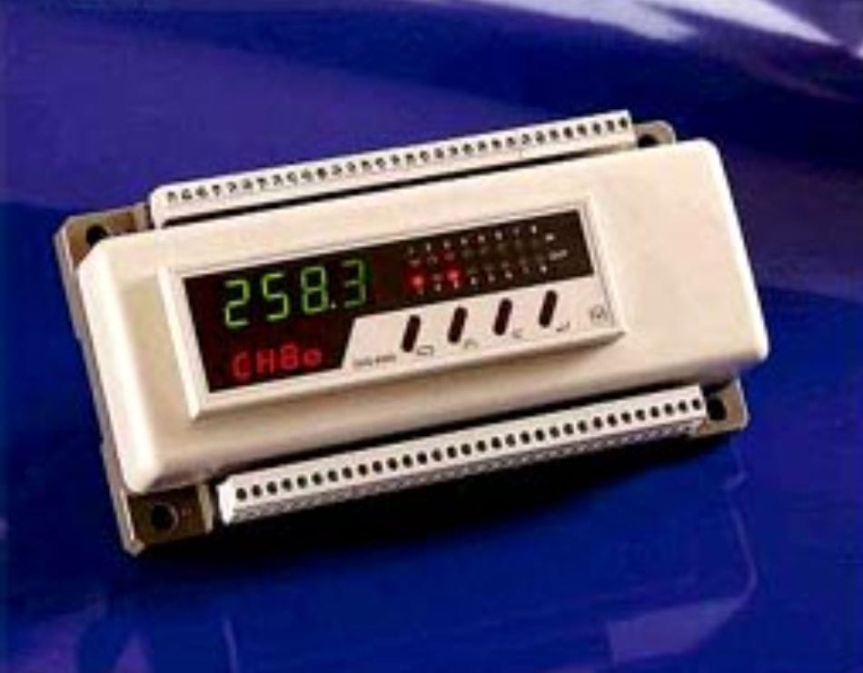 DIN rail data acquisition system - DAS-8000 - Desin Instruments - panel ...