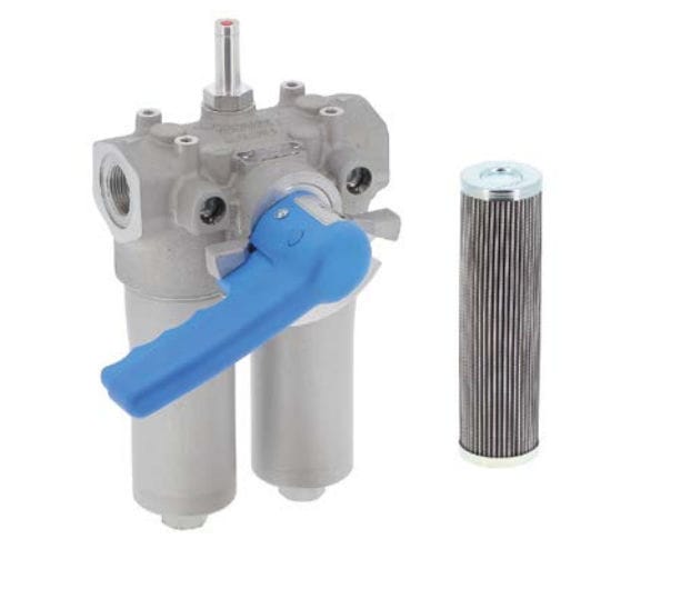 Oil filter - DUPLEX - HIFI FILTER France - hydraulic / cartridge ...