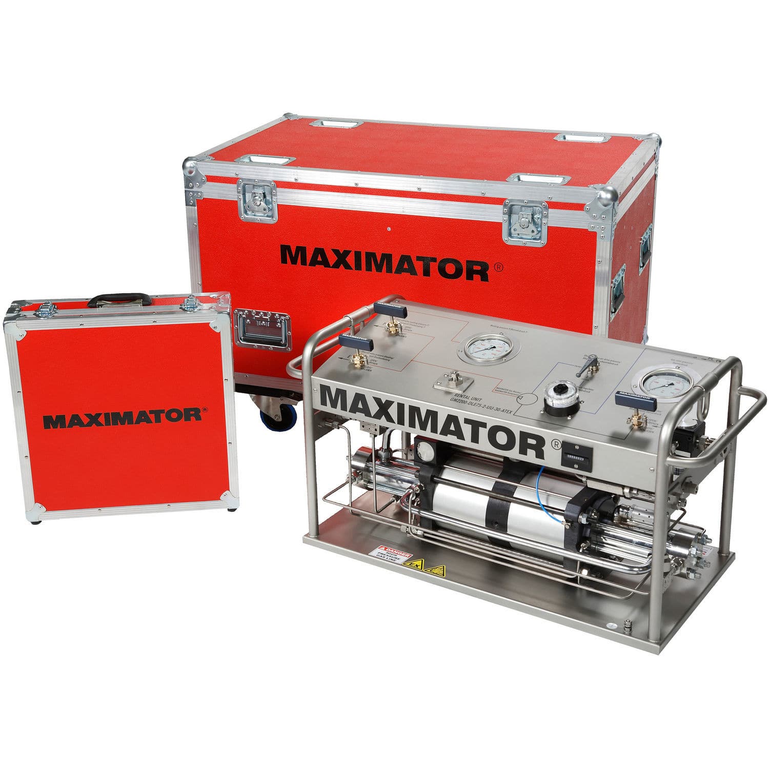 Nitrogen compressor booster station - Maximator GmbH
