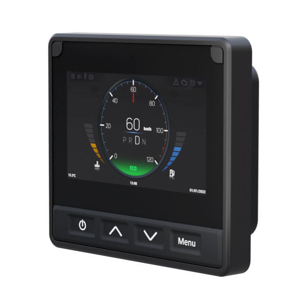 Display HMI - MO 661 series - Makersan - with keyboard / panel-mount ...