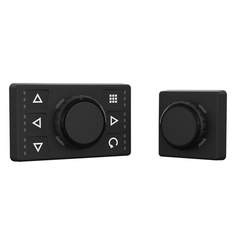 Keypad with rotary knob - MO 406 series - Makersan - 6-key / panel ...