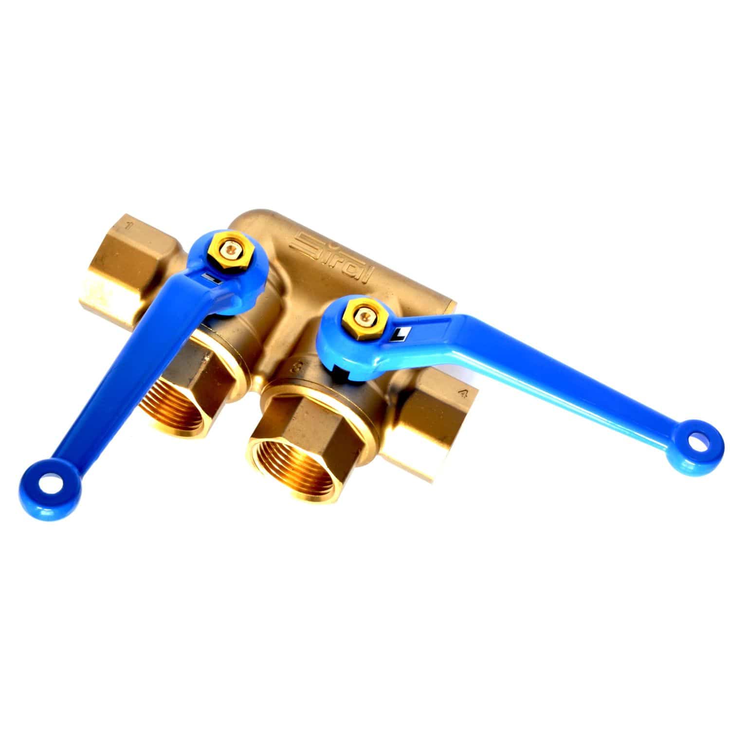 Two-handed valve - BSD3000 - SIRAL - ball / lever / double block-and-bleed