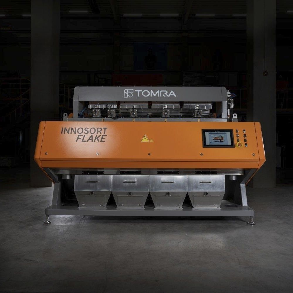 Recycling sorter - INNOSORT™ FLAKE - Tomra - color / for plastic ...
