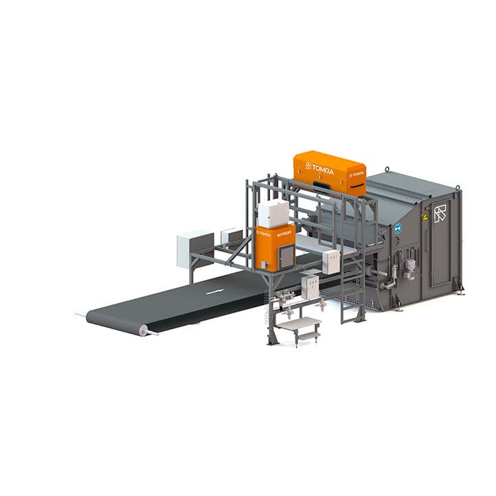 Color sorting system - AUTOSORT - Tomra - for packaging