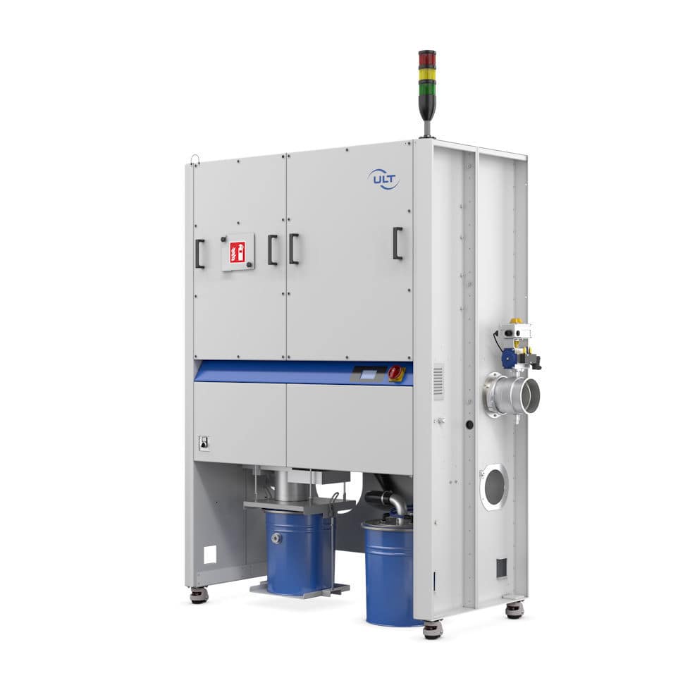 Stationary fume extractor - LAS 800 - ULT - welding / laser / cartridge