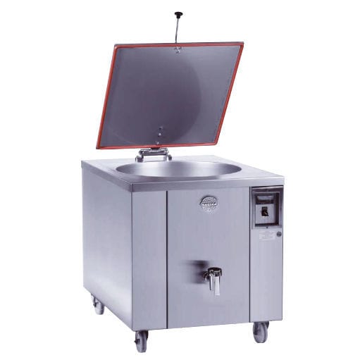 Double-jacketed industrial cooker - KDN 200 - bastra - boiling ...