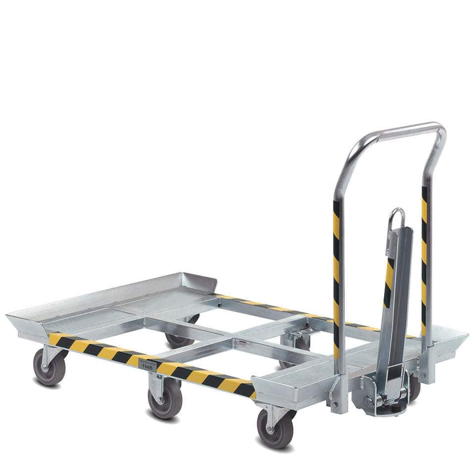 Handling cart - Wanzl Metallwarenfabrik GmbH - steel / pallet