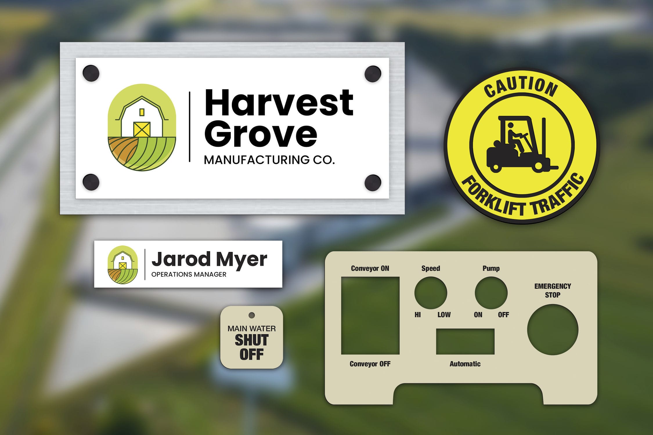 Laser engraving material - EcoMark - Rowmark - acrylic