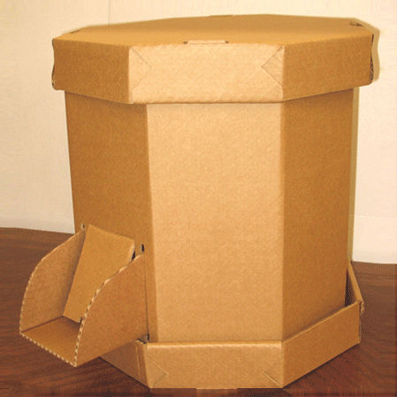 Cardboard octabin - Eredi Caimi S.r.l.