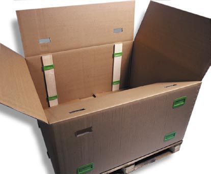 Cardboard crate - Eredi Caimi S.r.l. - reinforced