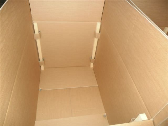 Cardboard crate - Eredi Caimi S.r.l. - reinforced
