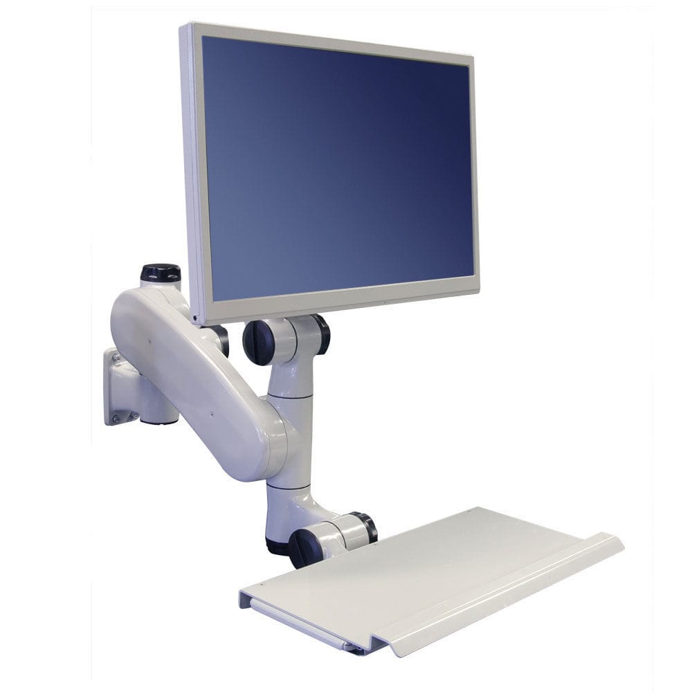 Flat screen support arm system - CleanMount - Strongarm Designs - aluminum