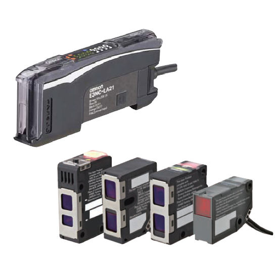 Laser photoelectric sensor - E3NC series - OMRON - diffuse reflective ...