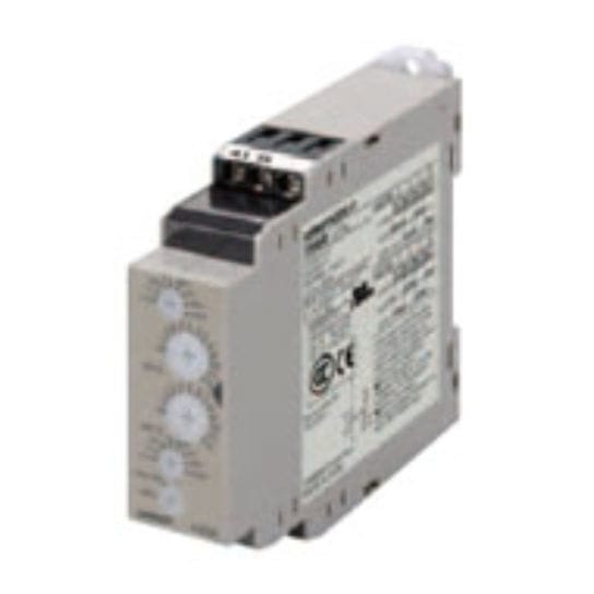 Solid-state timer - H3DK-F - OMRON - DIN rail / switch