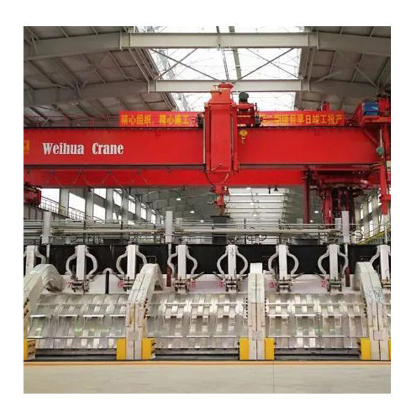Double-rail overhead travelling crane - Henan Weihua Heavy Machinery Co ...