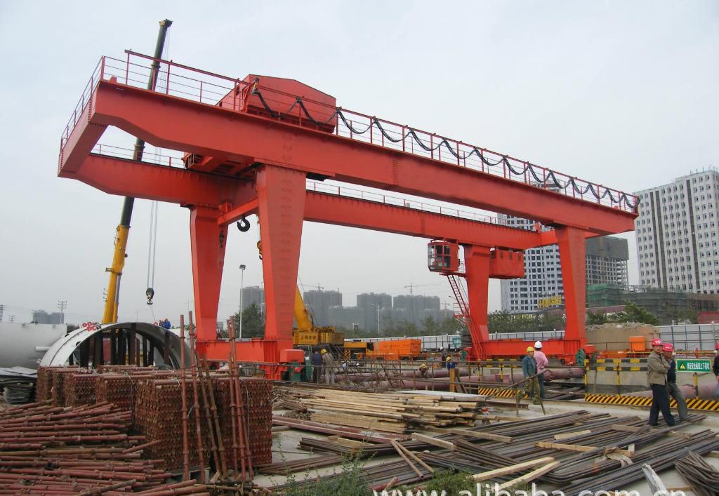 Rail-mounted gantry crane - gantry crane for subway - Henan Weihua Heavy Machinery Co., Ltd ...