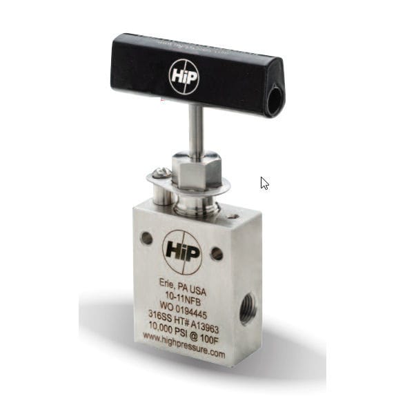 Pipe valve - NF series - HIP - manual / regulating / straight