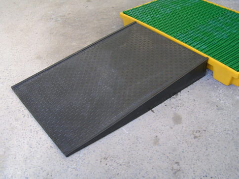 Deck ramp - RAMPEHT115008F - EMP - mobile / HDPE