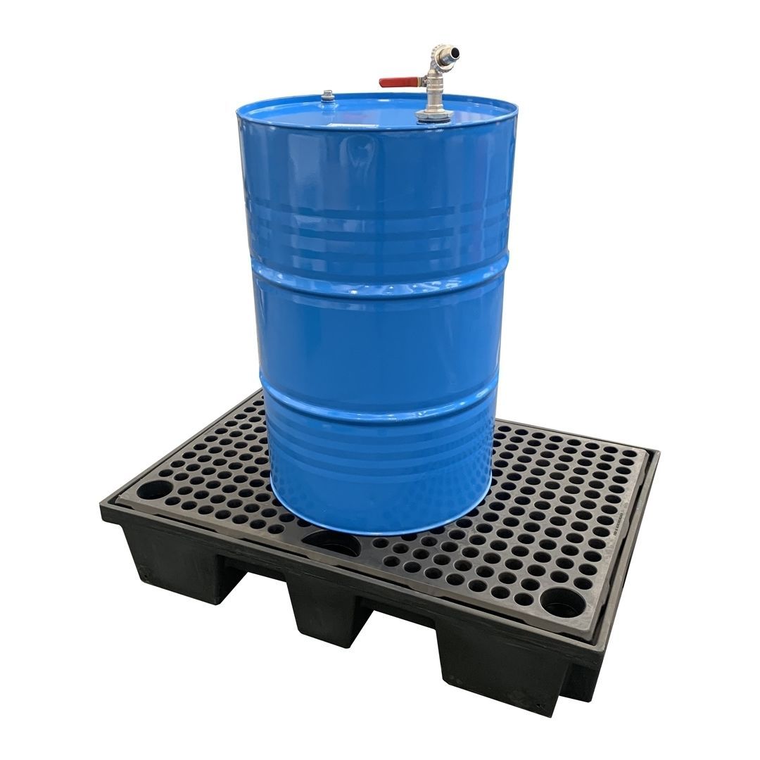 Drum spill pallet - VPF PEPG series - Emiliana Serbatoi - polyethylene