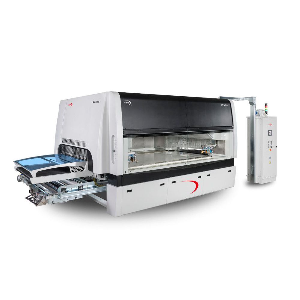 Fixed spray unit - Roctre - Cefla Finishing - paint / oscillating