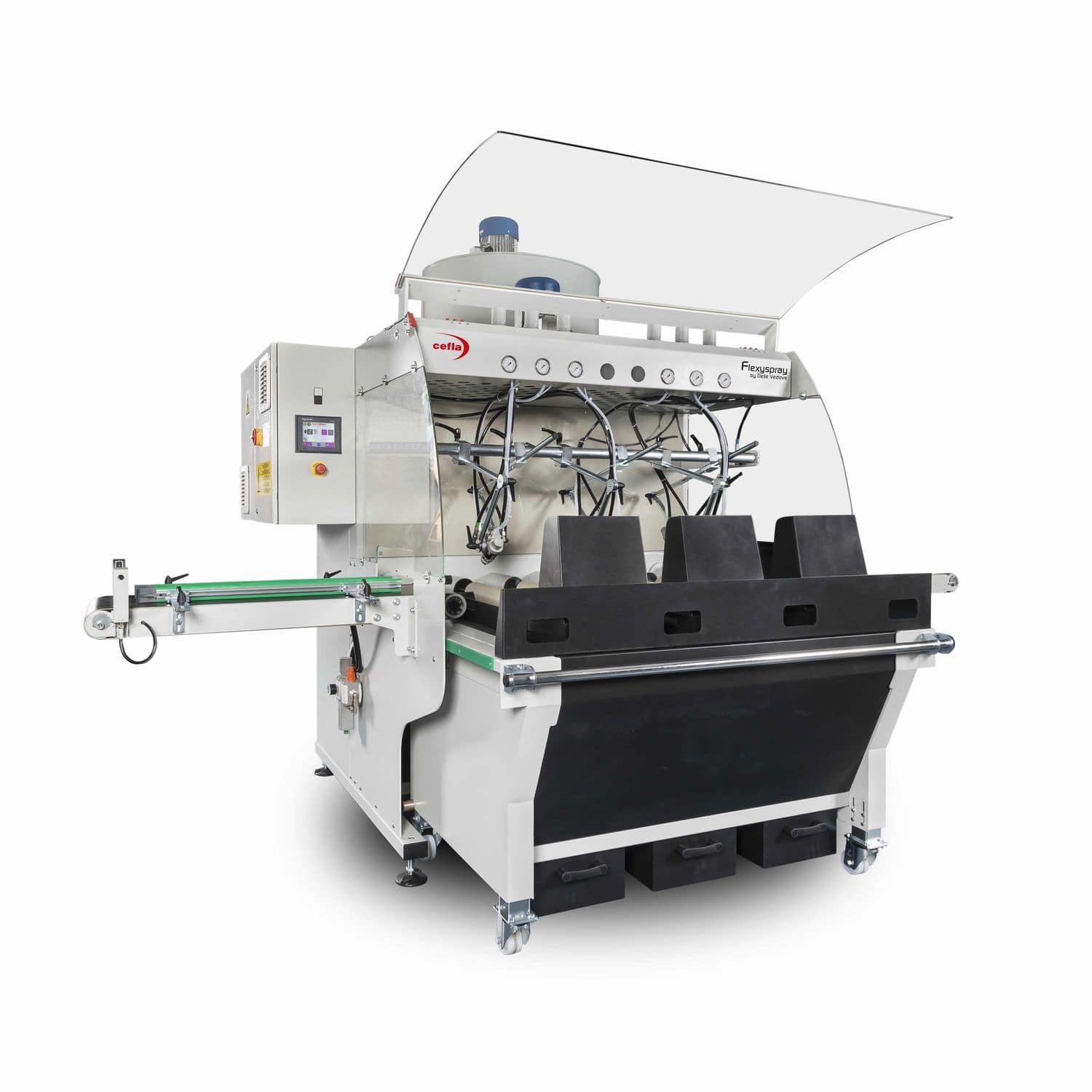 Fixed spray unit - Flexispray - Cefla Finishing - paint